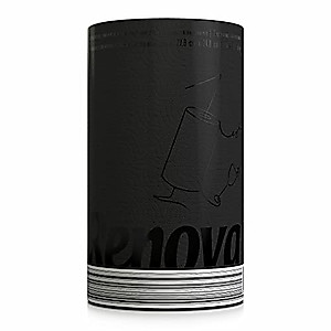 Renova Single Roll Kitchen Paper Towels, Black
