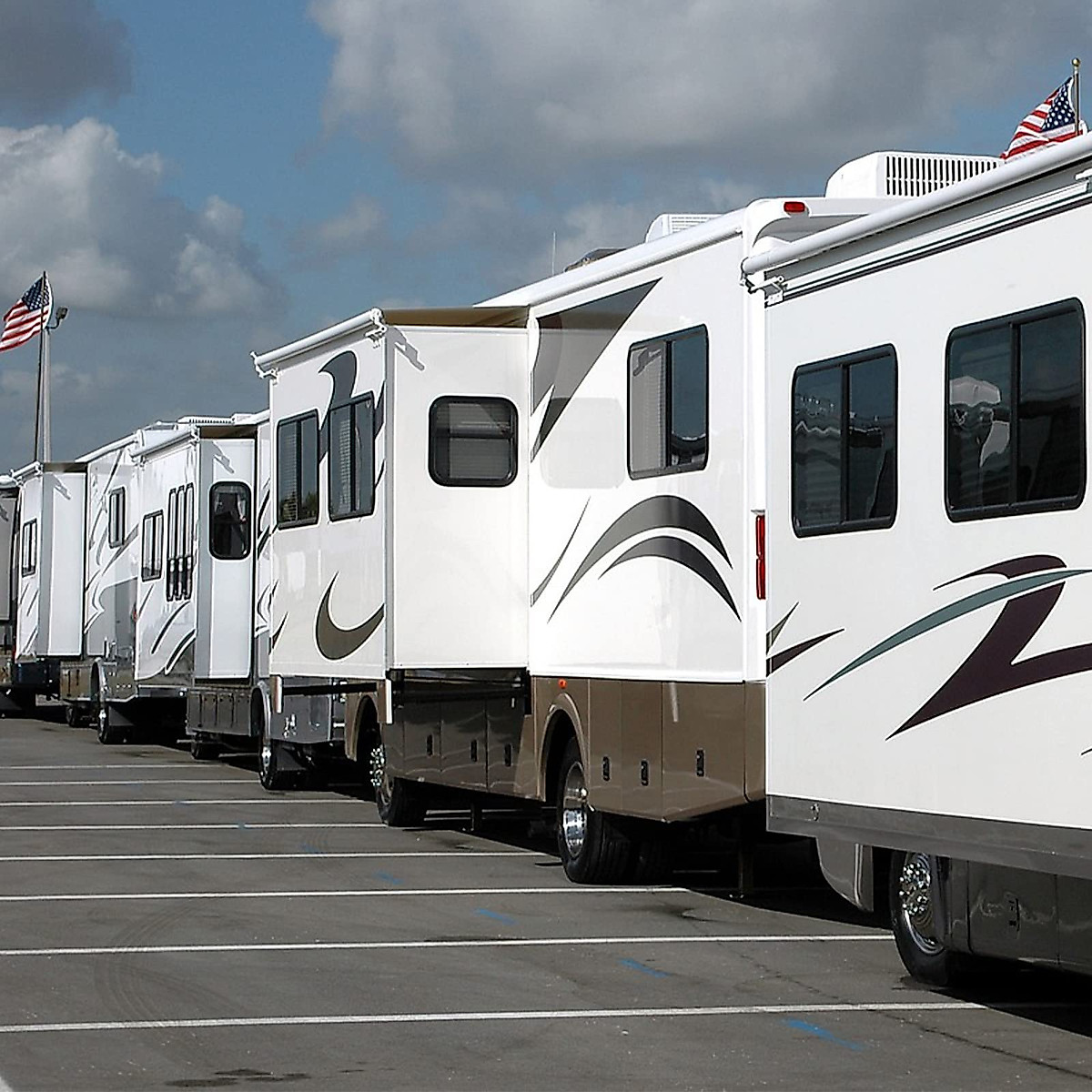 The ShadePro RV Slideout Topper - 140" to 163" Trim to Fit Slide Out Awning Fabric Replacement for RVs and Campers - Ultra-Durable Vinyl Fabric (Black)