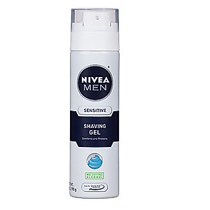 Nivea for Men Sensitive Shaving Gel, 7 oz, 2 pk