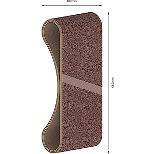 Bosch 2608606114 Sanding Belt, 100mm x 560mm, 60 Grit, Red