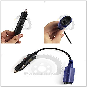 PANGOLIN 3165033 Inline 6 Data Link Adapter Diagnostic Tool for Cummins Diesel Engine Komatsu Excavator Aftermarket Parts Black