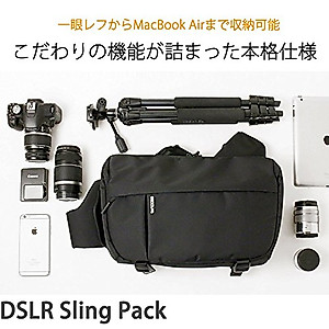 Incase Designs DSLR Sling Pack, Black 2, One Size