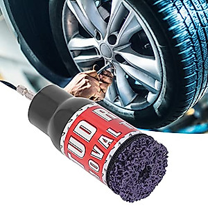 Stud Rust Removal Tool,Wheel Stud Cleaner,Wheel Hub Cleaner for 1/2in Impact Wrenches or Electric Drill Cleaning Tool