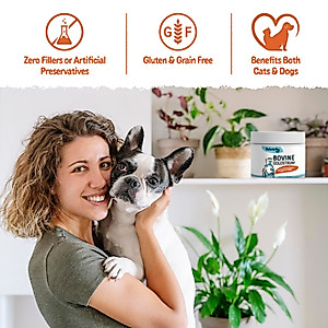 Tailworthy 100% Bovine Colostrum for Dogs & Cats, Allergy and Immune Support, 60 Servings, Non-GMO, Gluten Free for More Energy, Wellness, and Healthier Digestion