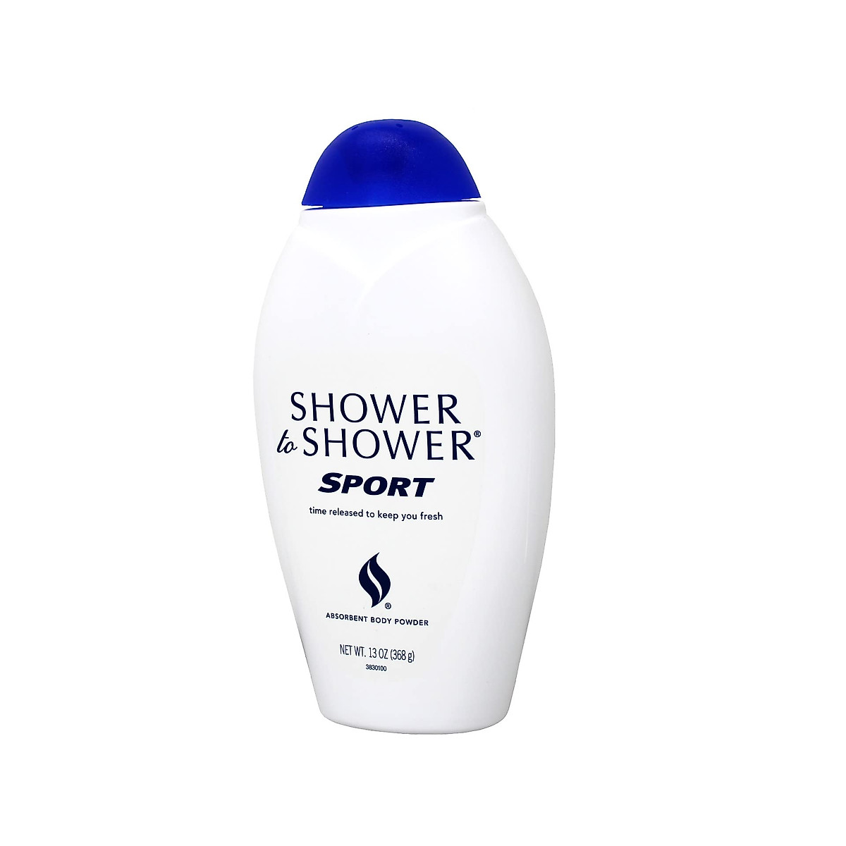 Shower to Shower Absorbent Body Powder, Sport, 13-Ounce Bottles (Pack of 4)