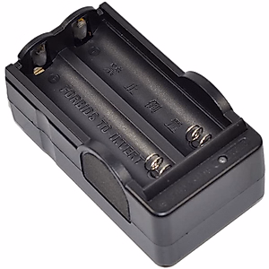 Battery Charger AC Wall Dual Only for 3.6V/3.7V li-ion 18650 Smart Travel