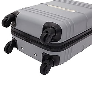 Travelers Club Richmond Spinner Luggage, Charcoal, Carry-On 20-Inch