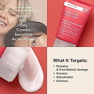 Paula's Choice Nightly Reconditioning Moisturizer - Anti-Pollution, Hydrating Face Cream with Wild Cherry & Marula Oil, 2 oz