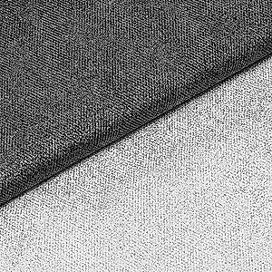 BIT.FLY 54" x 10 Yards Black Glitter Tulle Fabric Rolls Sheer Scarf Sequin Tulle Backdrop Curtain for Wedding Arch Drapes Veil Tutu Skirt Dress Sewing DIY Crafts