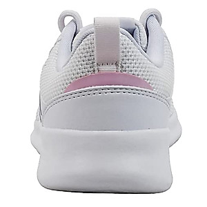 adidas Women's QT Racer 2.0 Running Shoe White/White/Clear Pink 8 M US