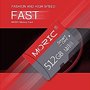 512GB Memory Card Class 10 Micro SD Card for Computer,Camera,Smartphone,Dash Cam,Memory Card with SD Card Adapter(512GB)