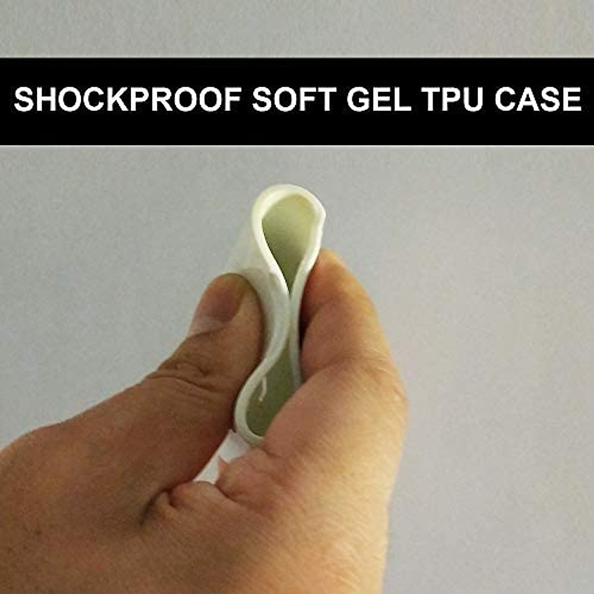 Compatible with Airpods 2 & 1 – Shockproof TPU Gel Portable Protection Soft Case Cover Skin with Carabiner Clip Keychain (Watercolor Seahorse Sea Shells)