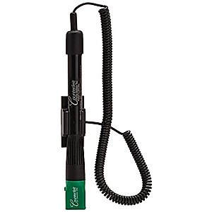 Dri Mark Dual Test 351UVCL - The Original Counterfeit Detection Marker Pen with UV LED Cap, Tests for Security Strips and Authentic Currency Paper - 1 UV Light/Pen Black/Green Plus 1 Holder with Coil