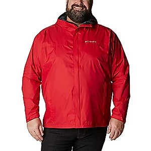 Columbia Men's Watertight II Jacket, Mountain Red, Large