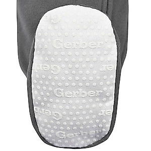 Gerber Baby Girls Flame Resistant Fleece Footed Pajamas 2-Pack, Pink Deer, 6-9 Months