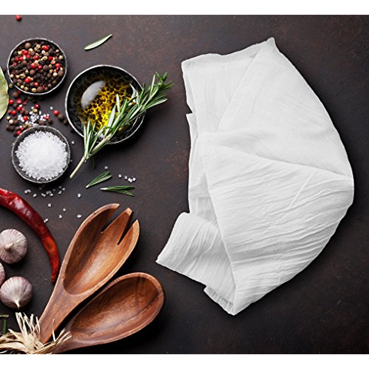 ZOYER Flour Sack Towels (28" x 28", 12 Pack) - 100% Cotton Dish Towels - Tea Towels Multi Purpose Kitchen Towels -Ultra Absorbent Bar Towels-Kitchen Linen Set.