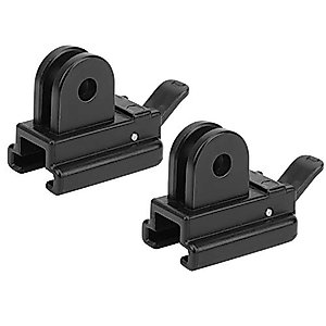Esenlong 2pcs Bike Light Holder Adapter Bicycle Flashlight Mount Cycling Front Lamp Bracket for headlight on the port of the computer extension.