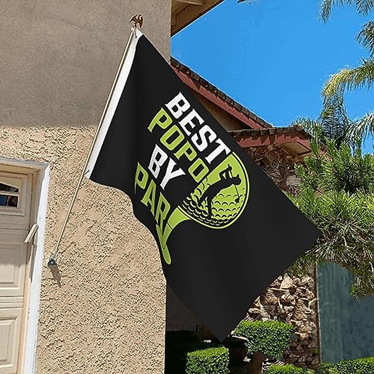 IMEEGIEN Best Popo By Par Flag 3x5 Ft Double-Sided Outdoor Decoration Banner Durable Home Yard Flags Polyester Welcome Flag
