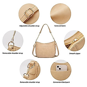 Crossbody Bag Purses for Women, Casual Hobo Bag Wallet Purses Tote Bags Wristlet Clutch Handbags Shoulder Bag