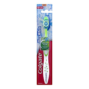 Colgate Max White Full Head Toothbrush, Soft