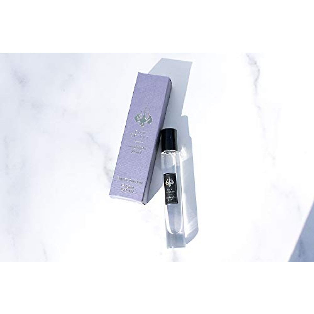 Raw Spirit Midnight Pearl Perfume for Women | Sultry, Floral Cruelty-Free Fragrance | Eau de Parfum Spray, .25fl oz/7.5mL