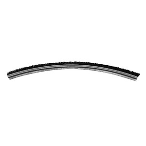 CRL W125C .250" (6.3 mm) Storefront Door Pile Weatherstrip - 100'