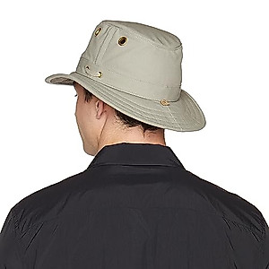 Tilley T5 Unisex Cotton Duck Hat (Khaki, 7 1/2)