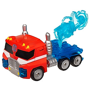 Transformers Rescue Bots Energize Optimus Prime, 7-Inch Action Figure, Kids Converting Robot Toy, Christmas Stocking Stuffers, Ages 3+ (Amazon Exclusive)