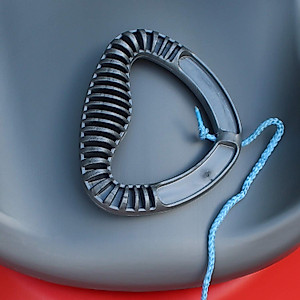 Flexible Flyer Portable Snow Stroller Baby Sled. Toddler Boggan Infant Sleigh, red, 33 x 14 x 17 inches