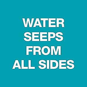 Gilmour Flat Weeper Soaker Hose, 25 Feet, Black (870251-1001)