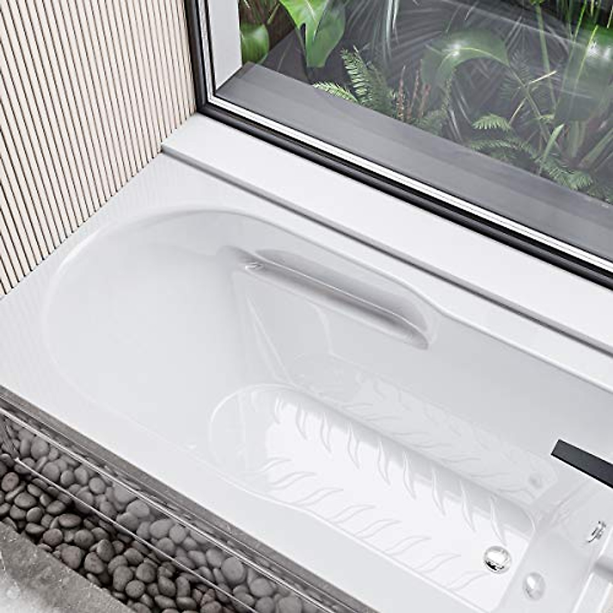 Swiss Madison Well Made Forever SM-AB560, Concorde 60 in. x 32 in. Acrylic Glossy White, Alcove, Integral, Right-Hand Drain, Apron Bathtub