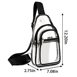 Sling Bag for Women Fanny Pack Crossbody Bags for Women Chest Bags Cross Body Purse PU Shoulder Backpack