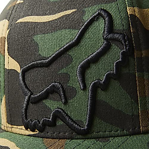 Fox Racing mens Flex 45 Flexfit Hat Baseball Cap, Camo, Small-Medium