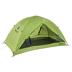 Marmot Crane Creek 2-Person Ultralight Backpacking and Camping Tent, Macaw Green/Crocodile