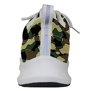 MhrsLifePack 10.5 Sports Shoe Lightweight Print Women's Running Shoes Shockproof Slip Girls Sneakers Camouflage