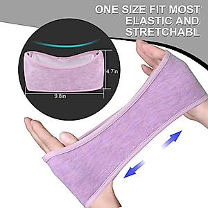 KPwarm Fleece Ear Warmers Muff, Winter Windproof Ear Headband for Men Women, Sports Running Cycling Skiing Non Slip Earmuffs One Size