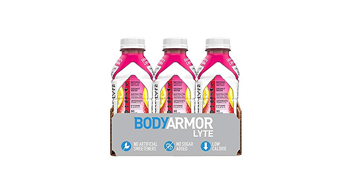 BODYARMOR LYTE Sports Drink - Low-Calorie, Natural Strawberry Lemonade