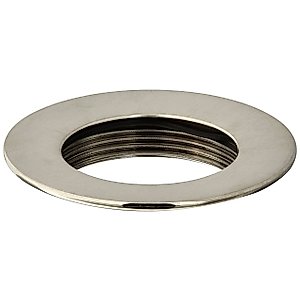 American Standard M962457-2950A FLANGE & WASHER F/EZ METAL DRAIN Satin Nickel, 1 Count (Pack of 1)