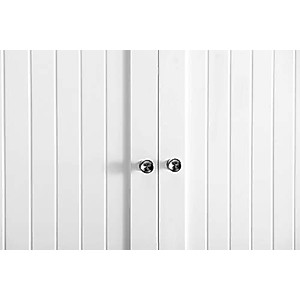 2L Lifestyle Ashlyn Cabinet White Finish, Large