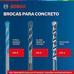 Bosch 2608588136 Concrete Drill "Cyl-5" For Concrete 3mmx50mmx3.54In