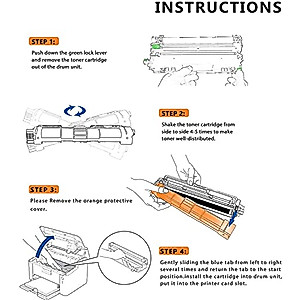 MaxColor TN223BK,TN223C,TN223M,TN223Y 5PK(2BK+1C+1M+1Y) Compatible TN223 Toner Cartridge Replacement for Brother HL-3210CW 3230CDW 3270CDW 3230CDN 3290CDW DCP-L3510CDW L3550CDW Printer