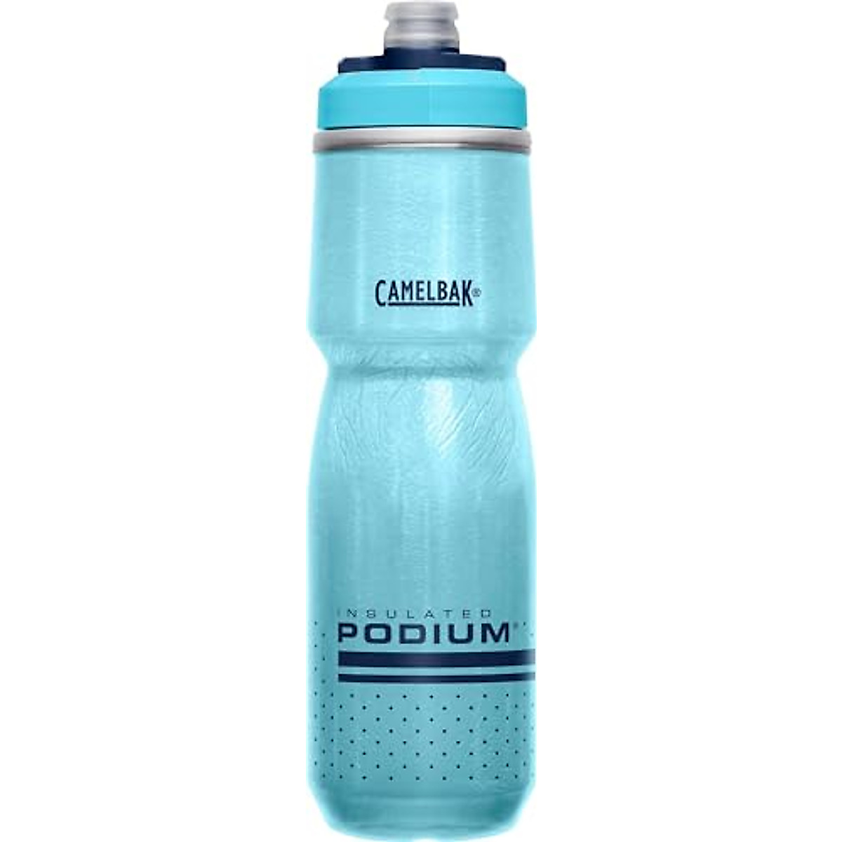 CamelBak Podium Chill Insulated Bike Water Bottle 24 oz, Lake Blue