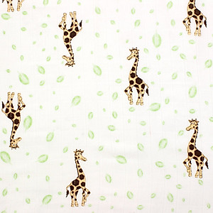 j & alex's Hand Dyed 100% Cotton Muslin Swaddle Blankets - White, Set of 4, Baby Receiving Blankets for Boys & Girls, Large 47 x 47 inches