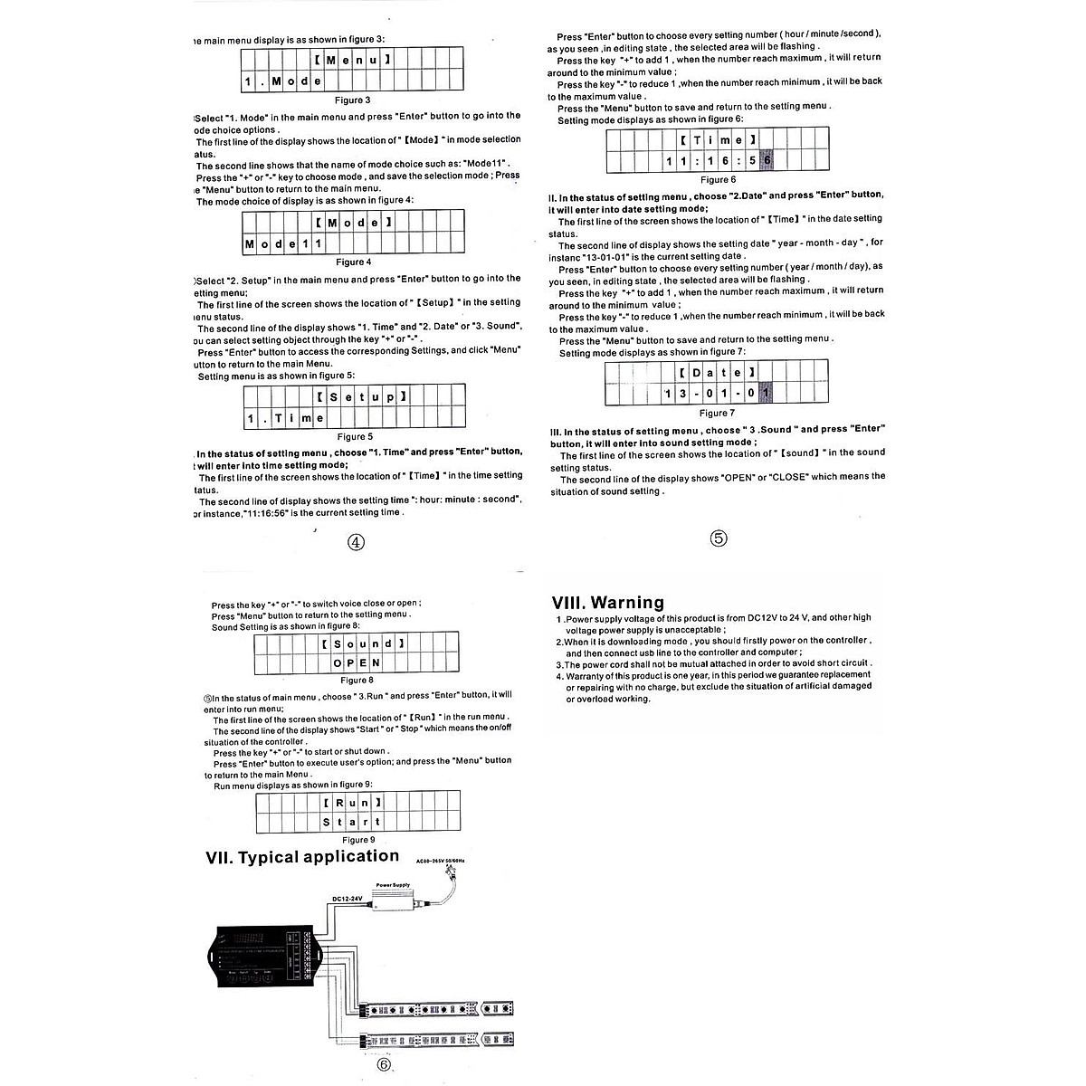 Dimmer Light Timer Controller,TC420 12V/24V Time Cotrollers Programmable Timers Digital Box Switch-Lights Smart for Christmas Light Led Strip Aquarium Light Pool Plant Lamps Indoor Lighting