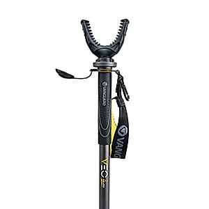 Vanguard VEO 2 AM-234TU Shooting Stick, Tri-Stand Base with Ball Joint, Rotating and Removeable U Shaped Yoke , Gray