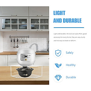 Amosfun Kitchen Countertop Corner Shelf Rack: 2-Tier Metal Wire Plate Dish Organizer Cabinet Corner Stand Rack 9.4x4.7x13.4 Inch