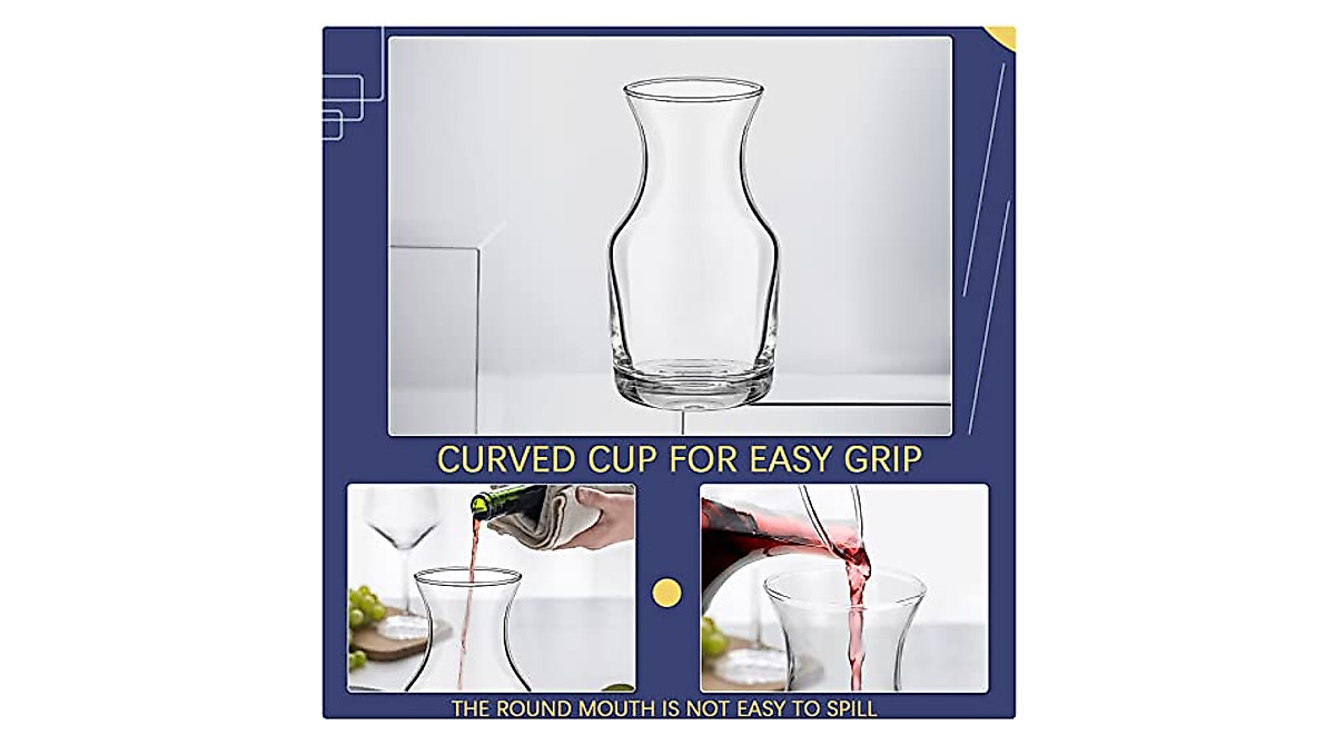 Mini Wine Carafes - Perfect for Parties and Tastings