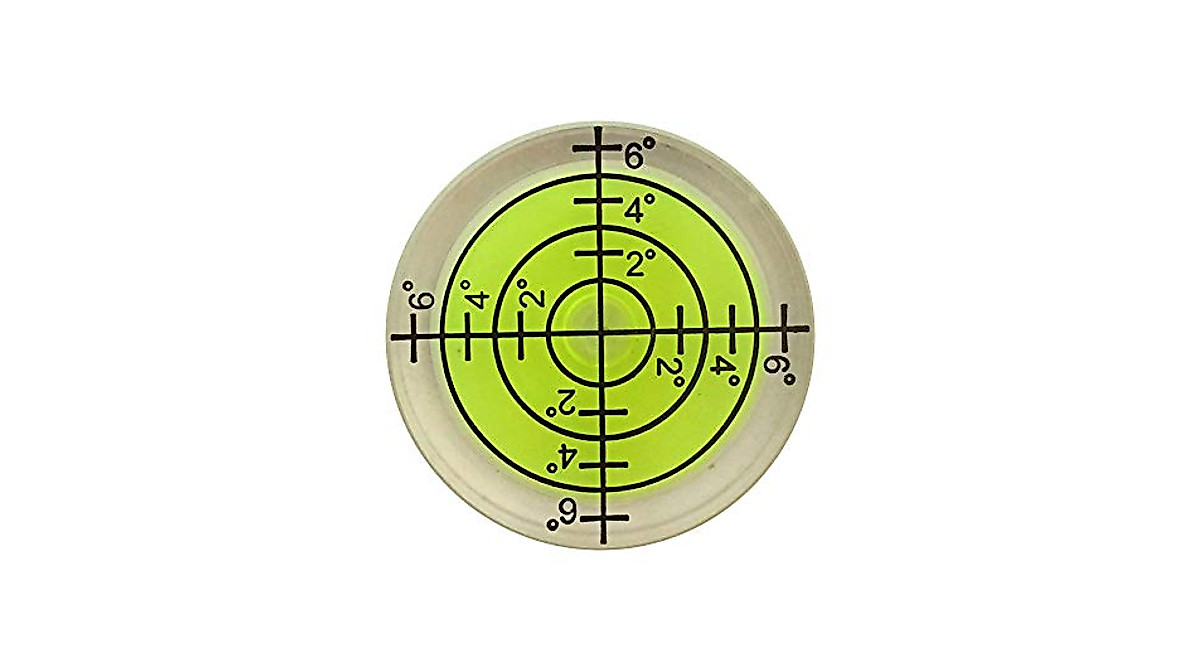 6 pcs Bubble Spirit Level for Tripods & Turntables | YOTOM