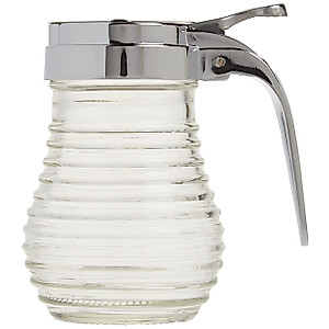 American Metalcraft 6 oz Beehive Syrup Dispenser Black