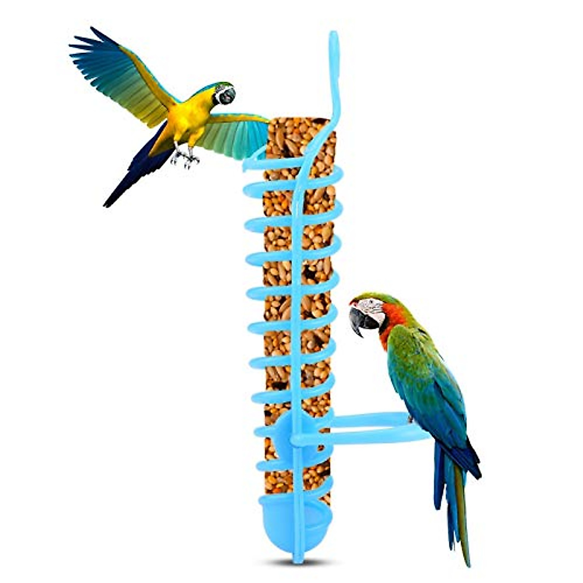 Summer Enjoyment Meiyya Feeder, Spray for Parakeets Bird Treats Spray for Birds, for Birds Budgerigars Parrots Bird Breeders(Blue)